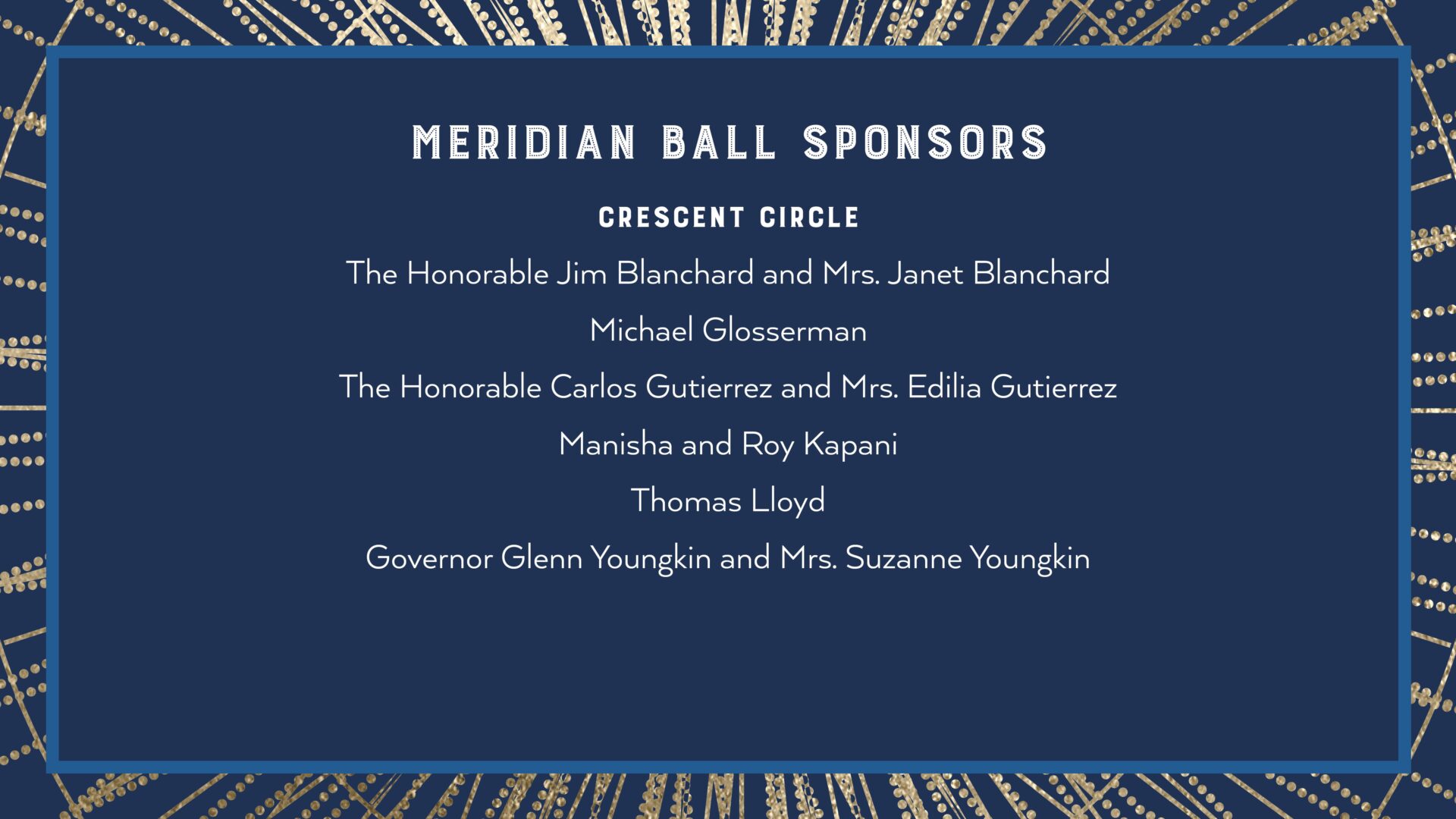 The 54th Annual Meridian Ball | Meridian International Center