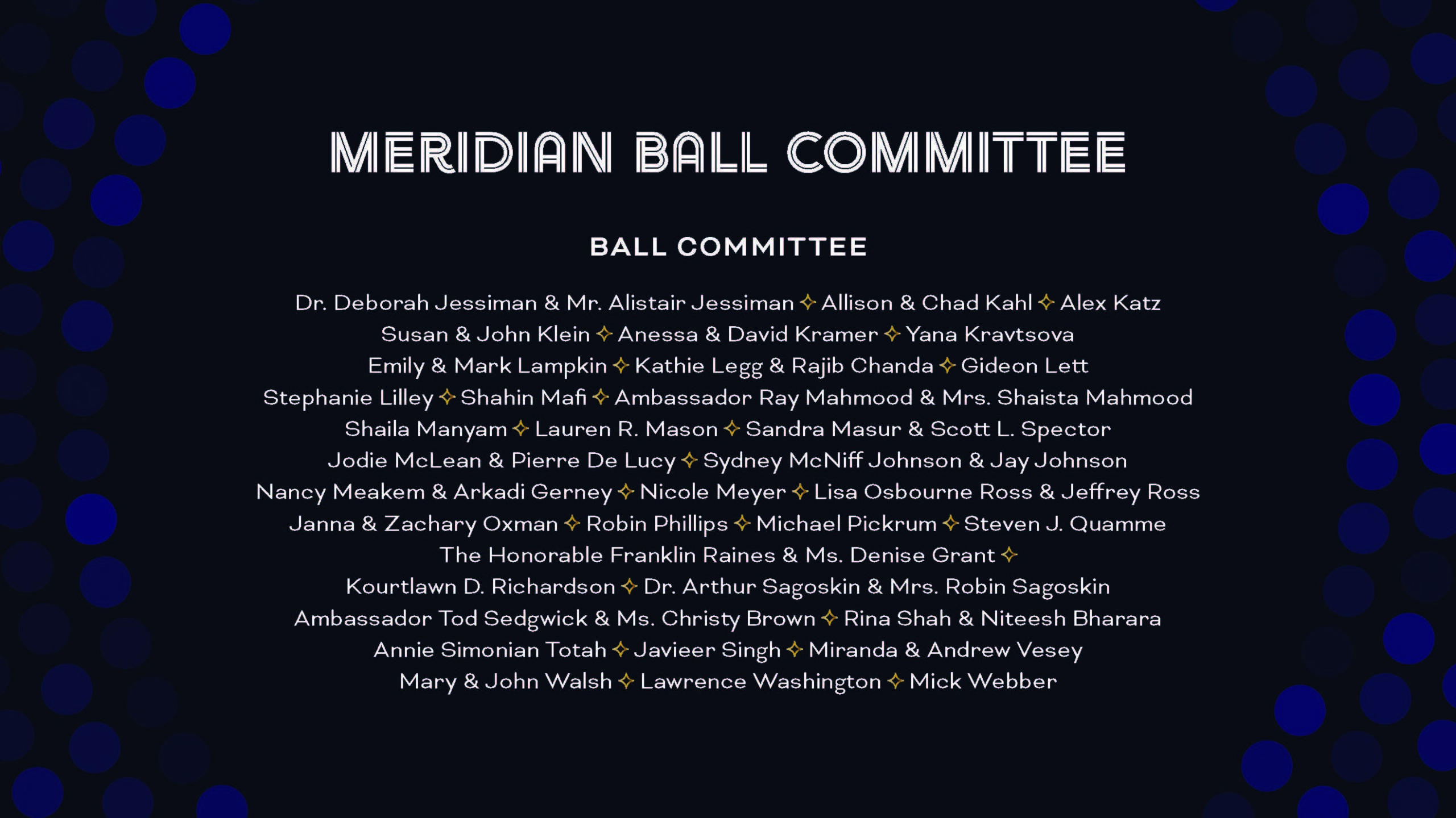 The 56th Annual Meridian Ball | Meridian International Center