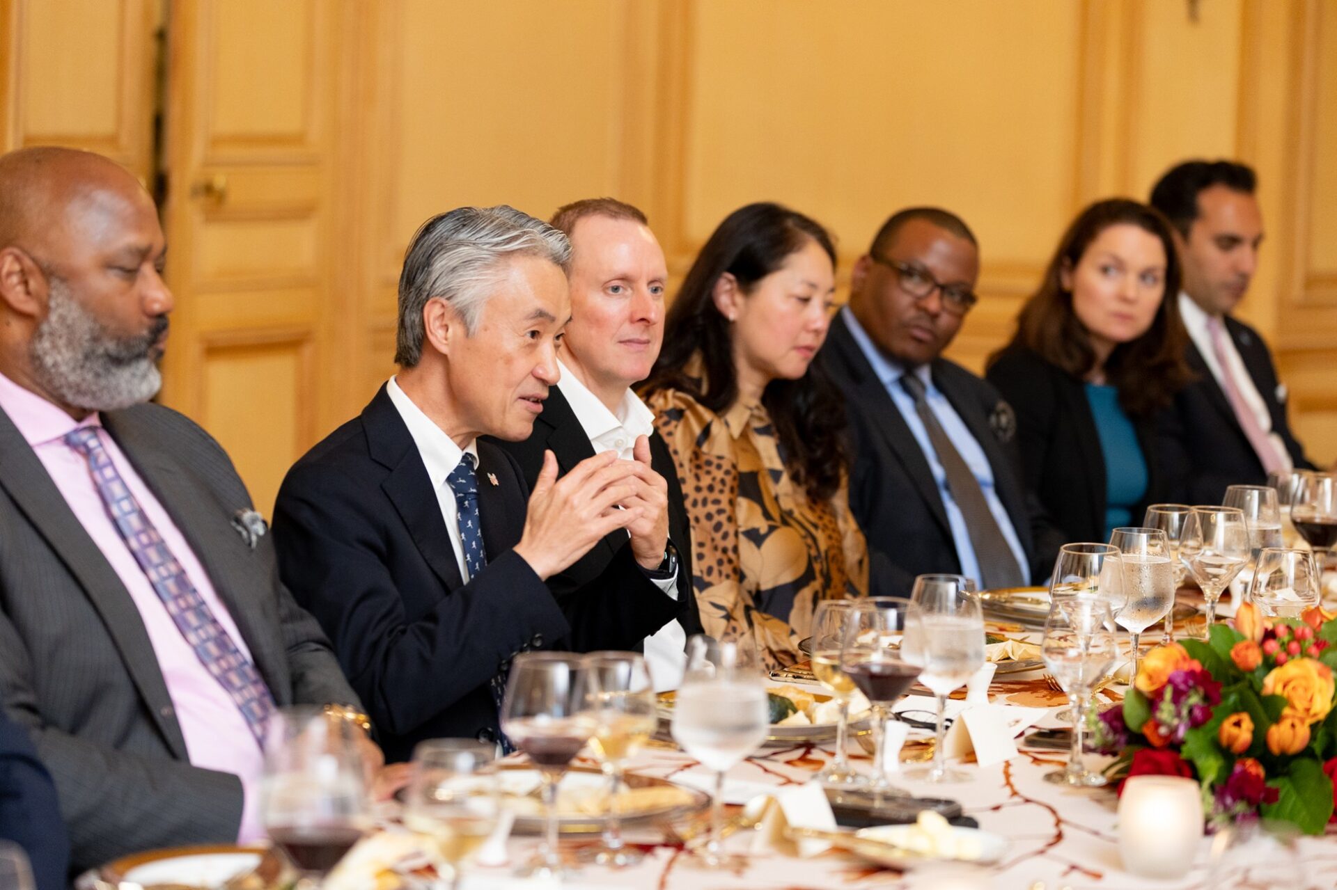 A Global Partnership: Global Dialogue Dinner with Ambassador Shigeo ...